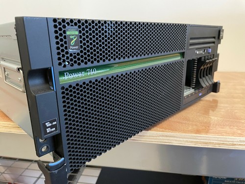 IBM power 740 8205-E6B 2 x IBM 52Y2449 3.72GHz 6-core POWER7 64gb ram ...