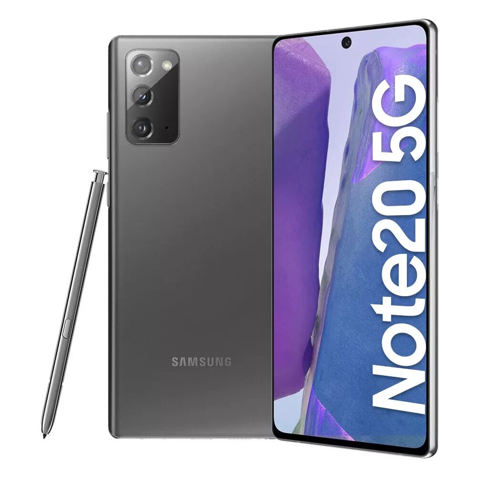 NEW UNLOCKED SAMSUNG GALAXY NOTE 20 5G SM-N981U 128GB ALL COLORS/MEMORY ...