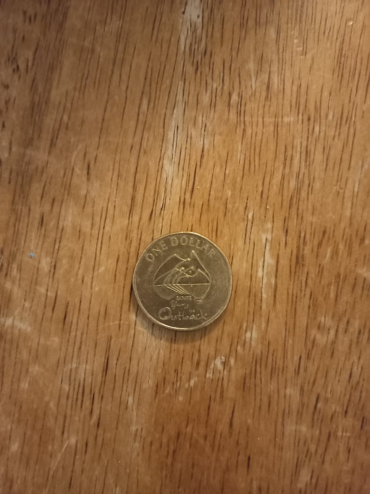 2002 - Rare Misshapen -Year of the Outback $1 Coin | eBay Australia