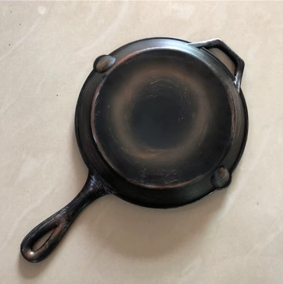 Realistic PU Foam FRYING PAN Prop Tools Halloween Costume Stage Movie ...