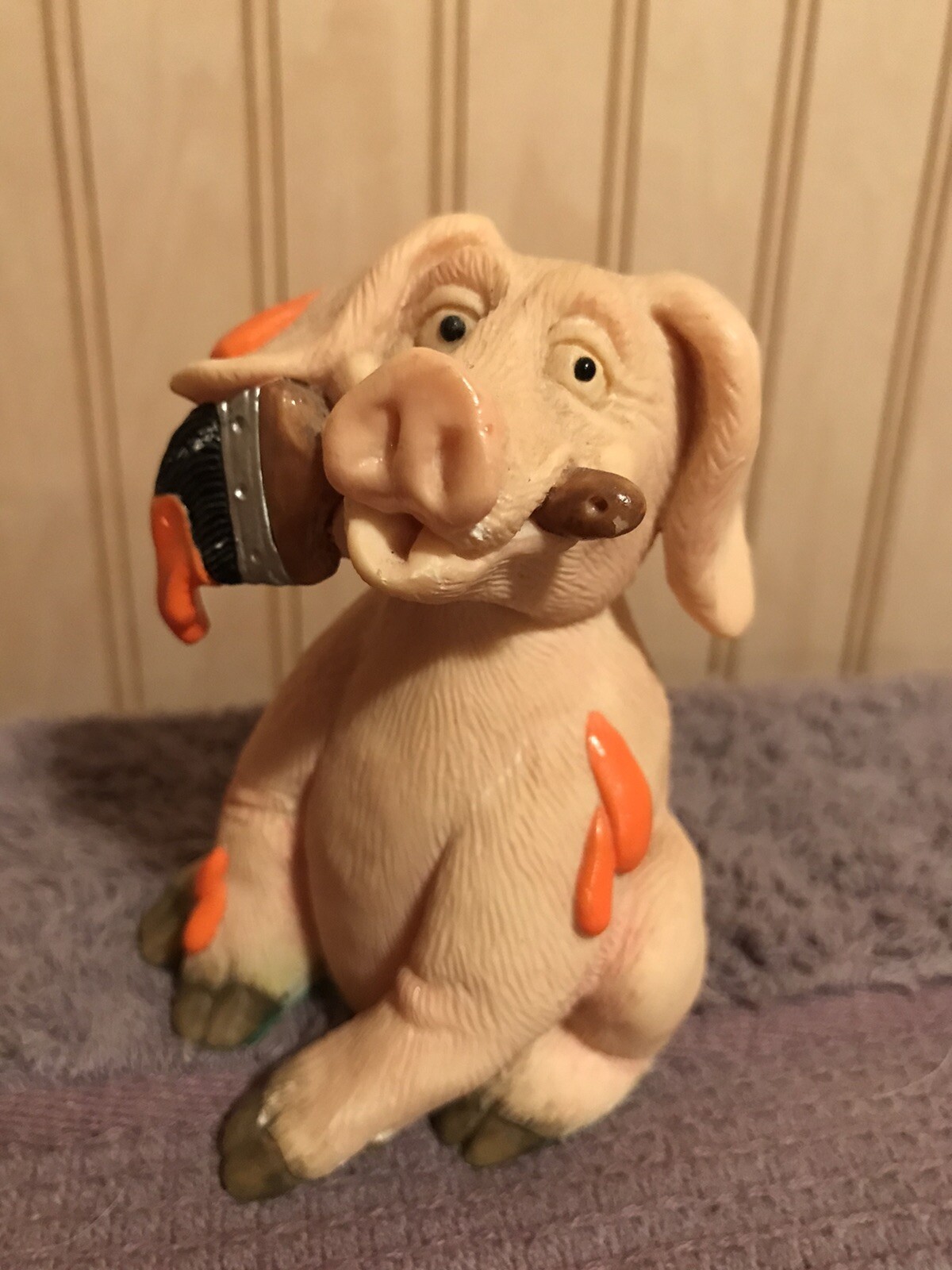Vintage Hand Made Piggin Figure By David Corbridge “Piggin Decorating ...