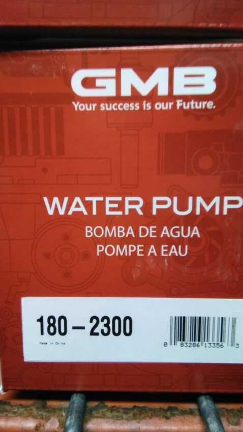 GMB ENGINE WATER PUMP For Volkswagen Jetta Diesel 1.9L TDI BLS,BKC,BXE ...