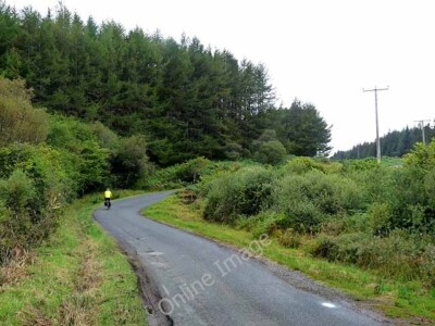 Photo 6x4 The road to Calgary The B8073 coast road round the north-west ...