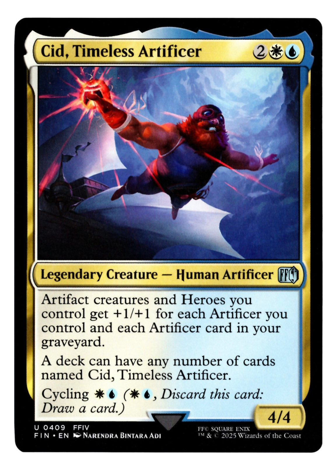 MTG | Cid, Timeless Artificer | Final Fantasy | NM | EN | eBay