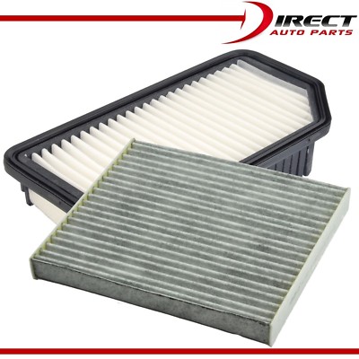 COMBO CARBON CABIN AND AIR FILTER FOR KIA RIO 1.6L ENGINE 2012 - 2017 ...
