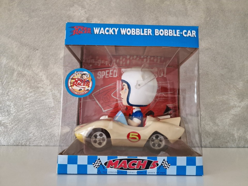 Mach 5 Speed Racer Wacky Wobbler Bobble Car Funko | eBay Australia
