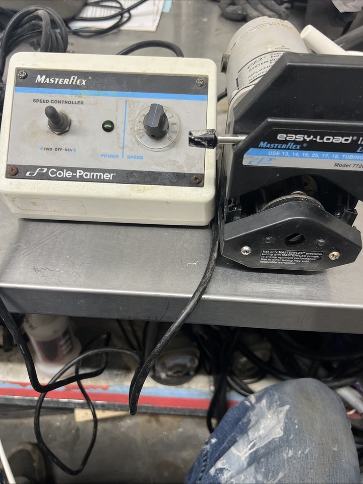 Cole Parmer Masterflex L/S Model 77200-60 Pump Head with Motor and ...