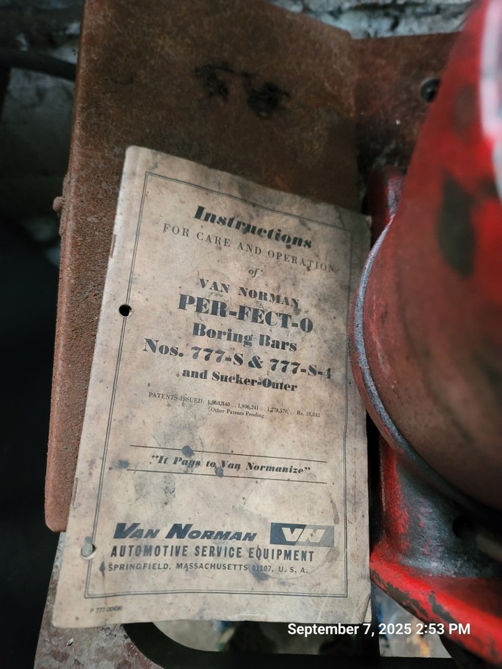 Van Norman Boring Bar 944S | eBay