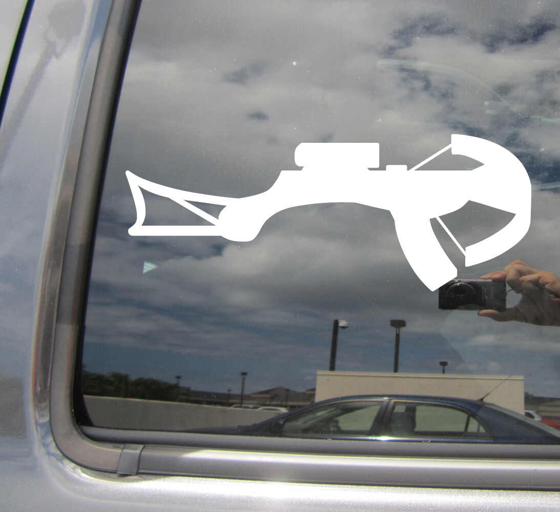 Crossbow - Archery Auto Window High Quality Vinyl Decal Sticker 09024 ...