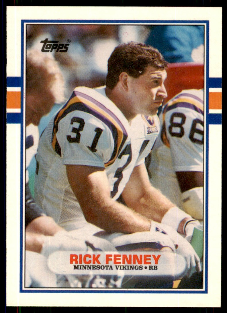 1989 Topps Traded Rick Fenney Rookie Minnesota Vikings #16T | eBay