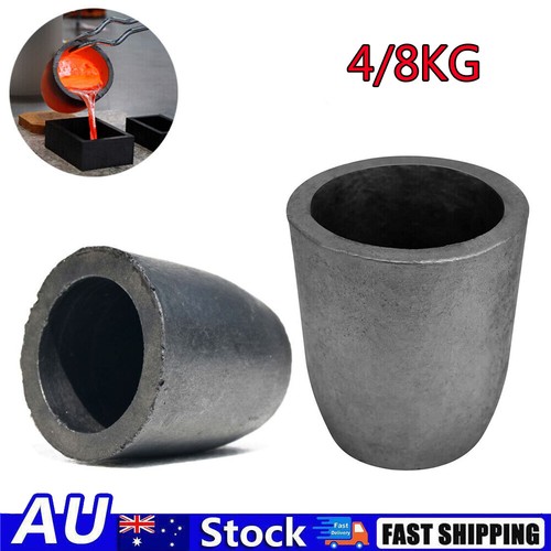 4KG/8KG Graphite Furnace Casting Foundry Crucible Melting Tool For Gold ...