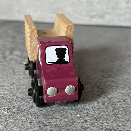 Thomas & Friends Wooden Train CROSBY STATION CARGO TRUCK 1990s VHTF ...