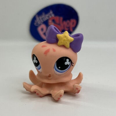 OCTOPUS #513 - Authentic Littlest Pet Shop - Hasbro LPS | eBay