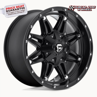 Fuel Off-Road D531 17X9 8X6.5 1mm Rim Size 17" MATTE BLACK (One Wheel ...
