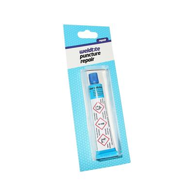 Colle à rustine tube Weldtite dissolution 15g sur carte | eBay