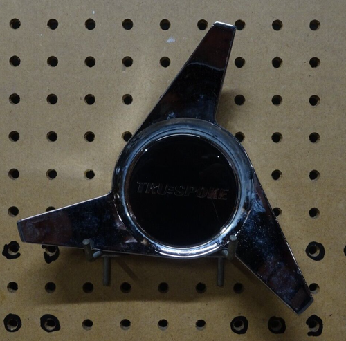 Tru Spoke Chrome Tri Bar Spinner Knock Off Wheel Center Rim Cap | eBay