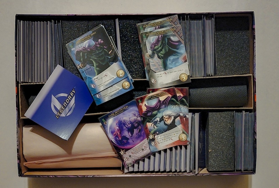 COMPLETE Marvel Legendary VILLAINS Deck Building Upper Deck Card Board ...