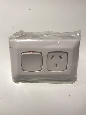 Clipsal Prestige Single Power Point Small Plate White Price Per One ...