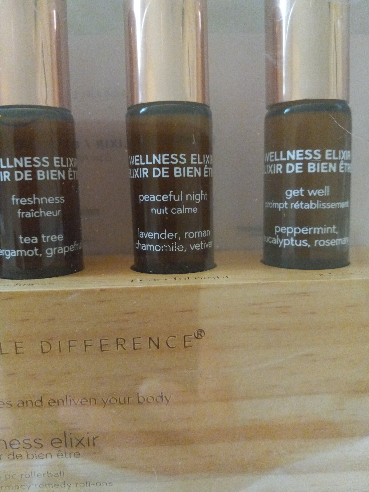 Wellness Elixir by Measurable Difference Set of 5 Rollerballs for sale ...