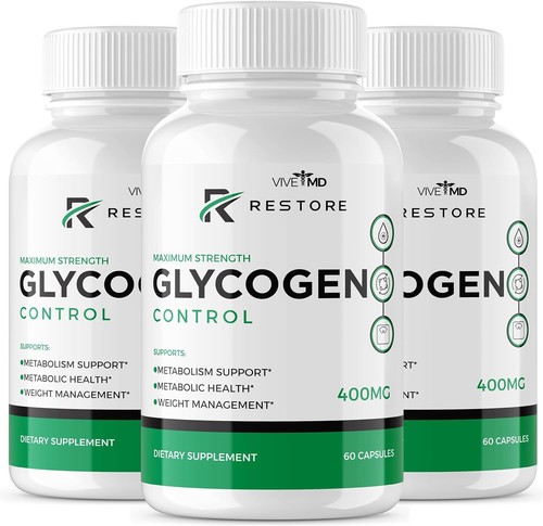Restore Glycogen Control - Advanced Formula for Metabolic Health, Heart ...