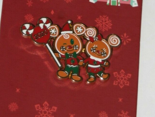 Disney Mickey and Minnie Gingerbread Holiday 2020 Pin Limited Release ...