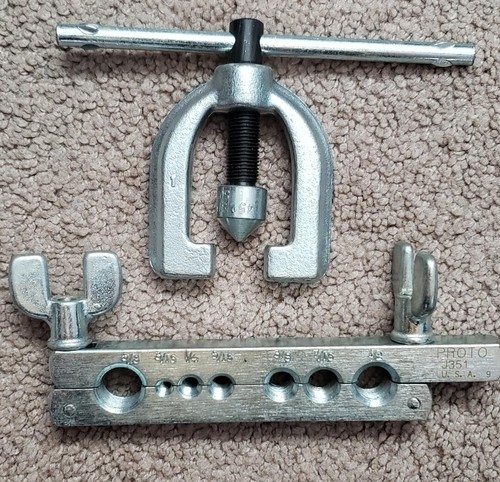 NEW PROTO J351 FLARING TOOL SET 45 FARE ANGLE | eBay