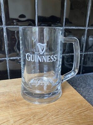 Guinness Glass Tankard Arthur Guinness Signature | eBay