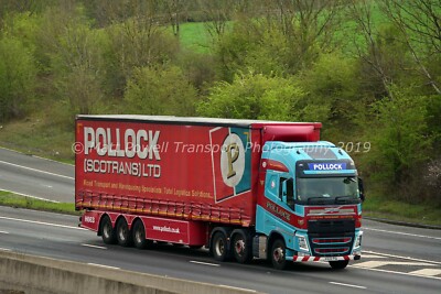 Truck Photo 12x8 - Volvo FH500 - Pollock Scotrans - V222 PSL | eBay UK