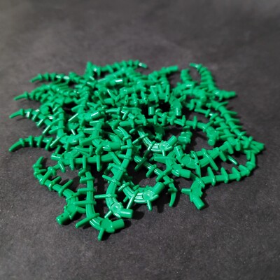 NEW Lego lot of 50 Green Plant Vines - Appendage Spiky - Lego Item No ...