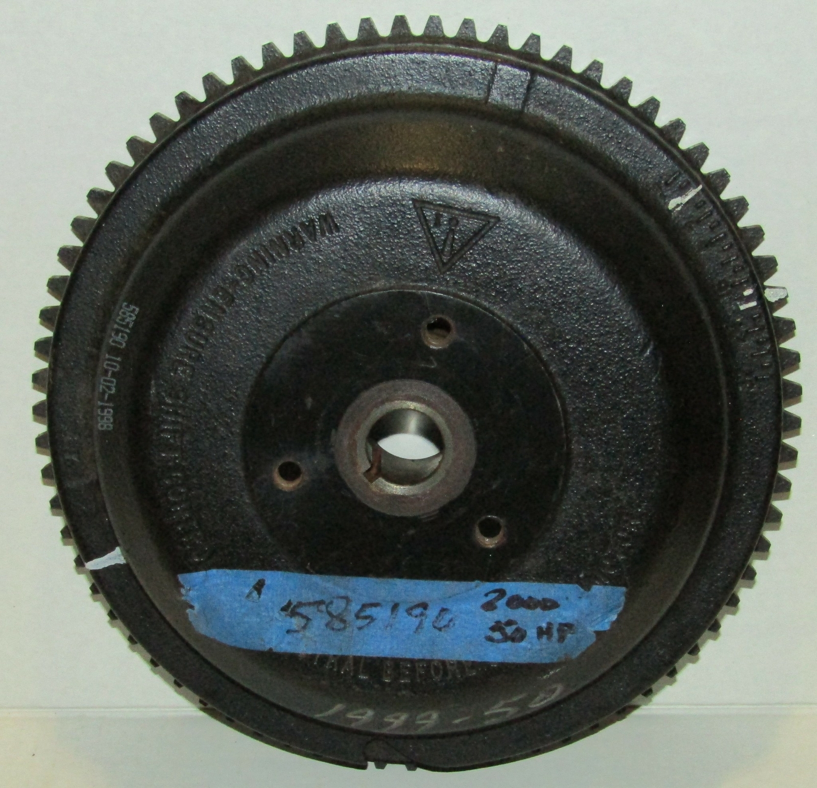 OMC OUTBOARD MARINE CORP BOAT FLYWHEEL PART NO. 585190 | eBay