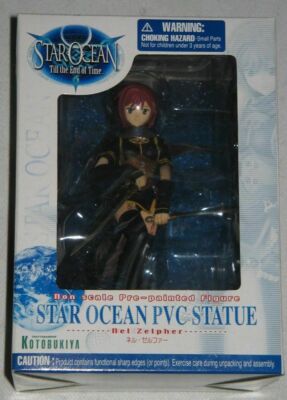 STAR OCEAN PVC STATUE: NEL ZELPHER Action Figure 15 CM NUOVA KOTOBUKIYA ...