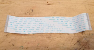 Nappe 50 pins E66085 AWM 20624 80C 60V VW-1 BANDO-S / 116mm x 25.5mm ...