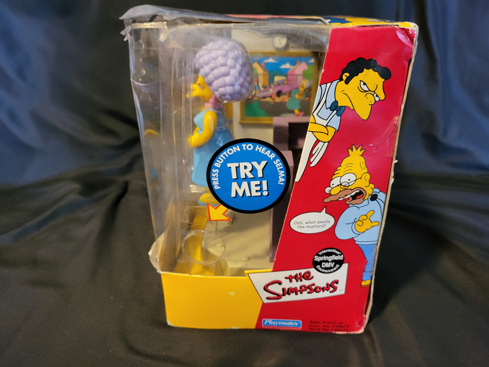 2002 Simpsons Intellitronic "DMV" w/ Selma, Scene | eBay