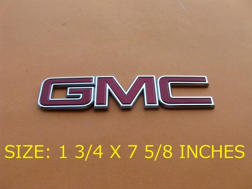 GMC YUKON SIERRA ACADIA REAR GATE LID EMBLEM LOGO BADGE SIGN SYMBOL ...