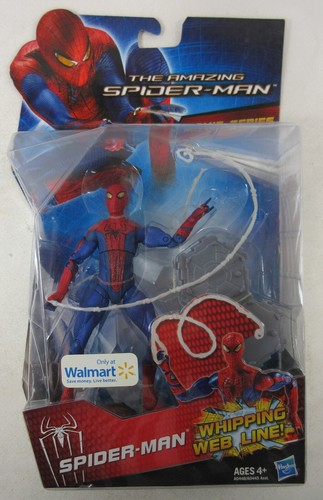 WALMART The Amazing Spider-Man WHIPPING WEB LINE Movie Action Figure ...