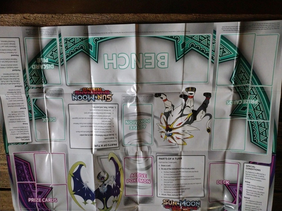 Pokemon Sun And Moon Guardians Rising Playmat | eBay