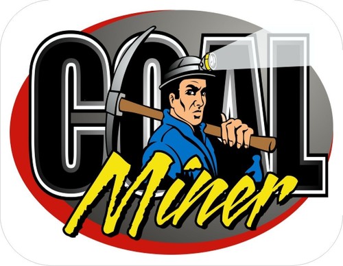 3 - Coal Miner Oval Hard Hat / Helmet Stickers “Sons of Coal” H560 | eBay