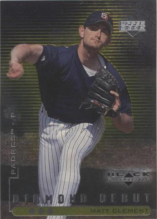 1999 Upper Deck Black Diamond - Diamond Debut Matt Clement #115 Triple ...
