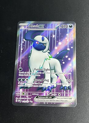 Pokemon TCG - Absol ex - 214/197 - Obsidian Flames - Full Art Card 🔥 | eBay