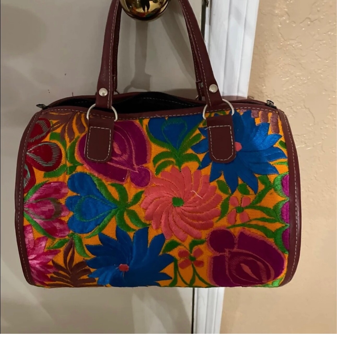 Mexican culture person fiesta theme handbags women - Gem