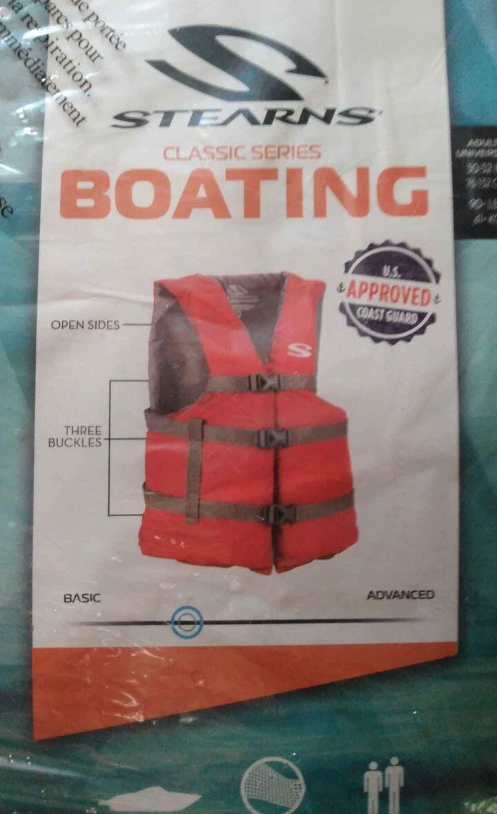 Stearns Classic Series Adult Universal Oversized Life Jacket 1 X Red 1 ...