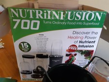 NUTRiINFUSION 700 15 Pieces Set Blender for sale online | eBay
