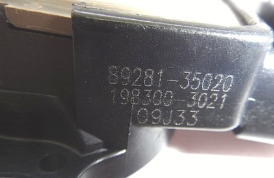 NEW GENUINE/ OEM 89281-35020 1983003021 89281-52011 1983003031 ...