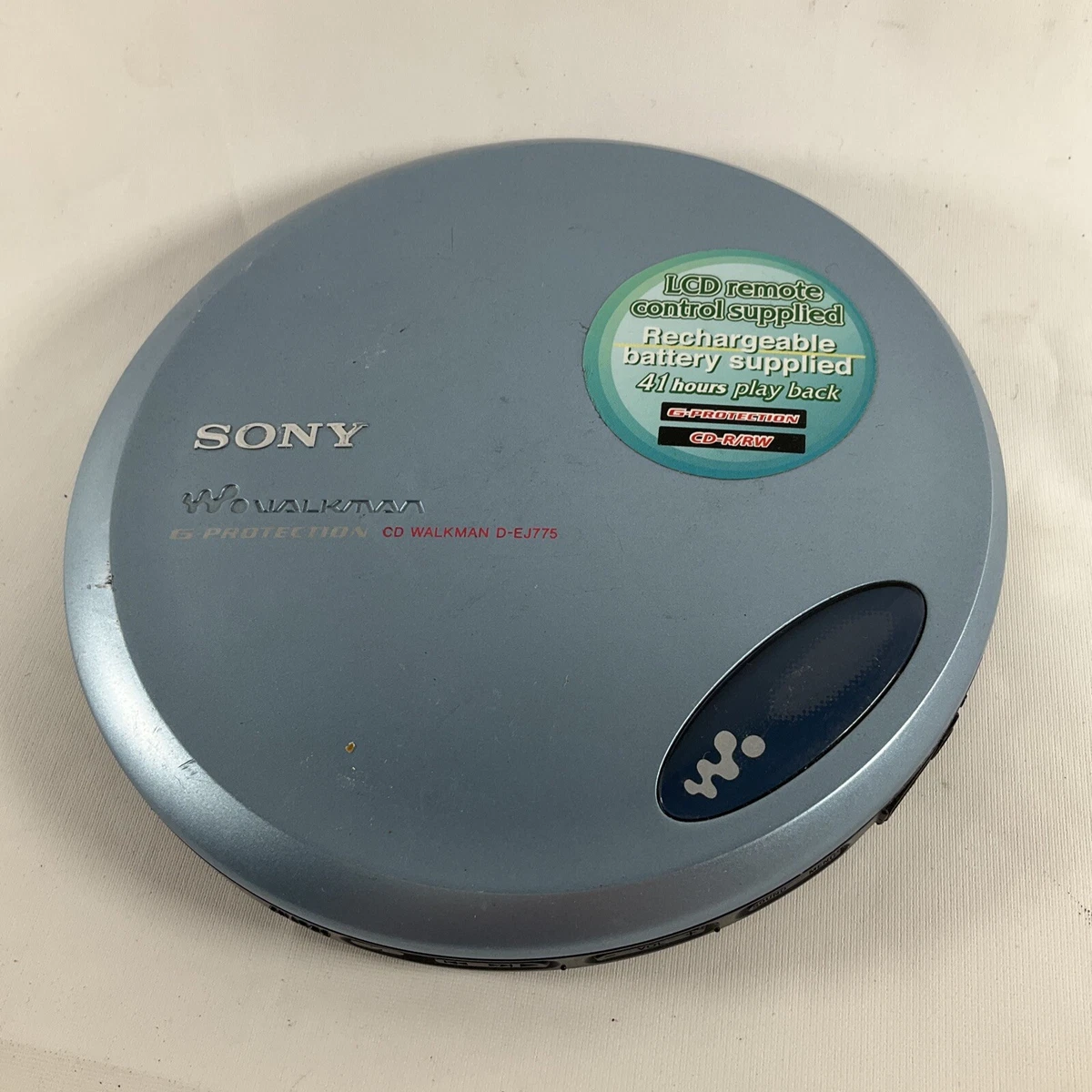 Sony Cd Walkman Blue