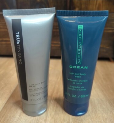 MARY KAY Men Hair & Body Wash Gift SET True Original & High Intensity ...