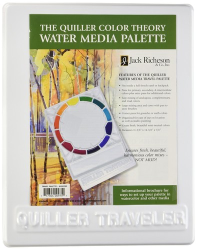 Jack Richeson Quiller Covered Travel Palette | eBay