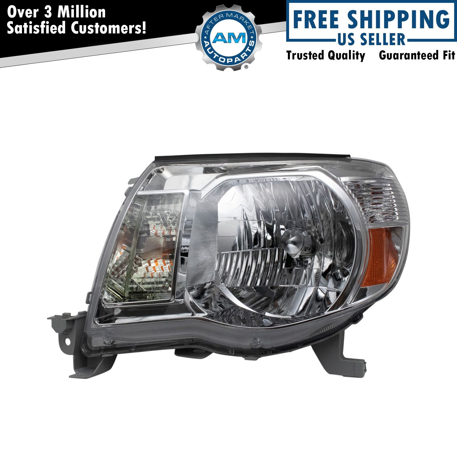 Left Headlight Assembly Drivers Side For 2005-2011 Toyota Tacoma TO2502157
