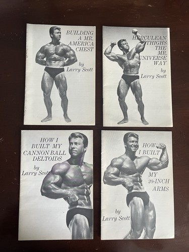 Larry Scott Rare And Vintage Bodybuilding Booklets. Muscle Worship | eBay