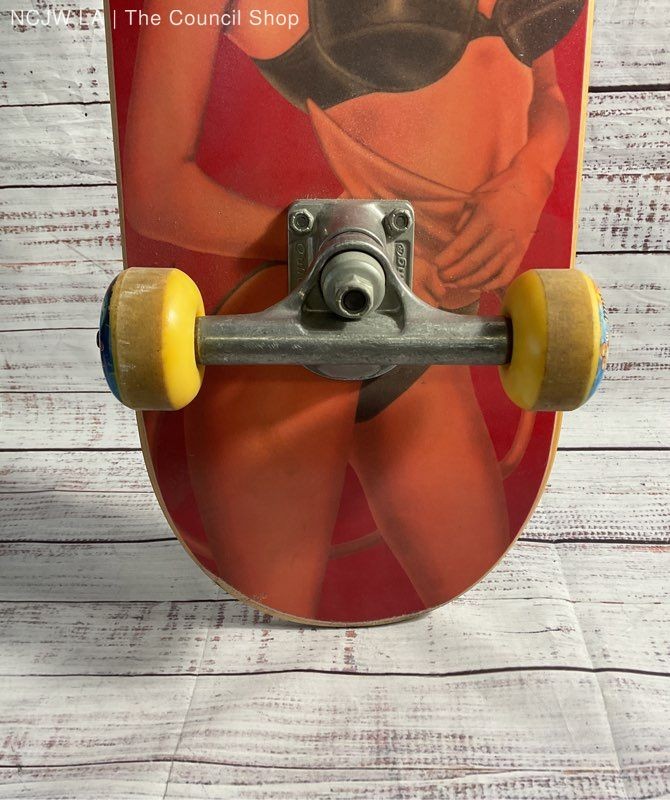 World Industries Red Devil Girl Deck Design Skateboard 31" | eBay