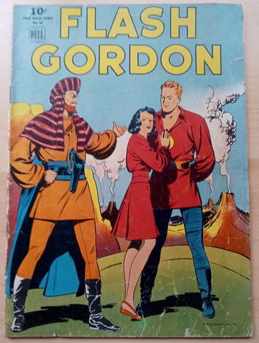 Flash Gordon Four Color Comic #84 1945 (Dell) The Fiery Desert by Alex ...